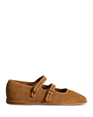 Jenni Kayne Wren Mary Jane Flats - Toffee