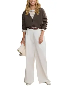 Jenni Kayne Cropped Cashmere Cocoon Cardigan