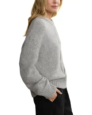 Jenni Kayne Tove Crewneck Sweater - Heather Grey