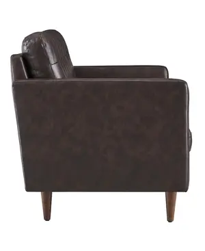 MODWAY Exalt Tufted Leather Sofa