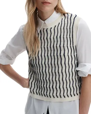 Rag & Bone Leslie Stripe Vest