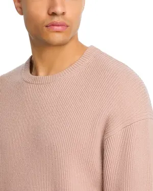 FRAME Ribbed Crewneck Sweater