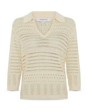 Gerard Darel Layla Polo Sweater