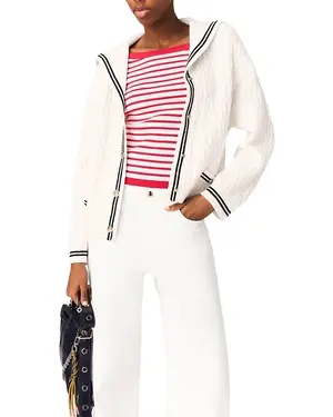 Maje Long Sleeve Cardigans For Women