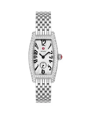 Michele Special Edition Coquette Watch - Silver/white