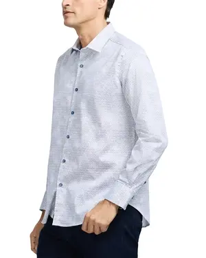 Robert Graham Akehurst Patterned Long Sleeve Woven Shirt