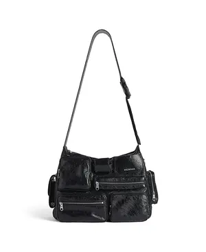 Balenciaga Superbusy Messenger Bag - Black