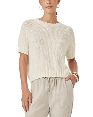 Splendid Annmarie Pullover Sweater - Shell