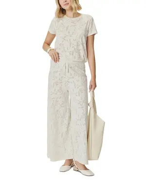 Splendid Air Burnout Tee - Shell Windswept