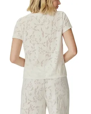 Splendid Air Burnout Tee - Shell Windswept