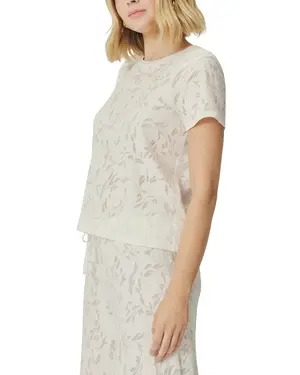 Splendid Air Burnout Tee - Shell Windswept
