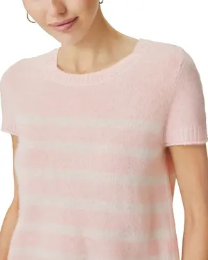Splendid Emerson Stripe Sweater - Rose Petal/shell