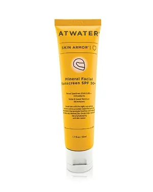 ATWATER Skin Armor Mineral Facial Sunscreen Spf 50 - No Color