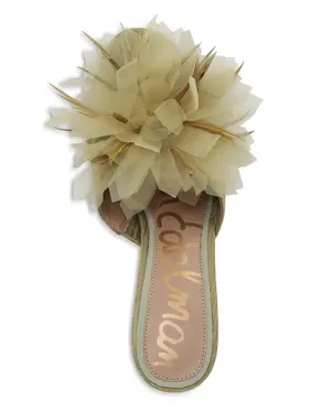 Sam Edelman Jace Embellished Sandals - Soft Fern