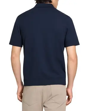 Theory Soris Polo Shirt - Dark Eclipse