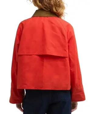 Barbour Mackworth Jacket - Vermillion