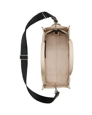 Marc Jacobs The Punk Scribble Canvas Medium Tote Bag - Beige
