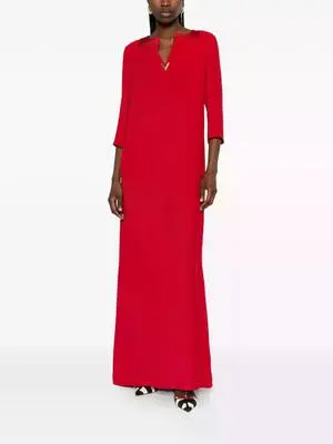Valentino Garavani V-neck Maxi Dress