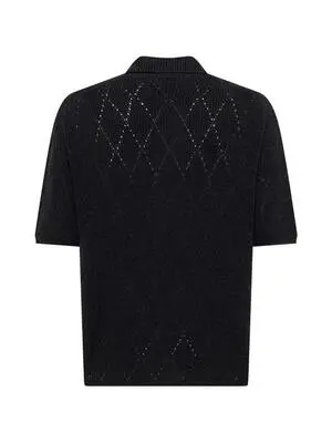 LANEUS Short-sleeve Cardigan