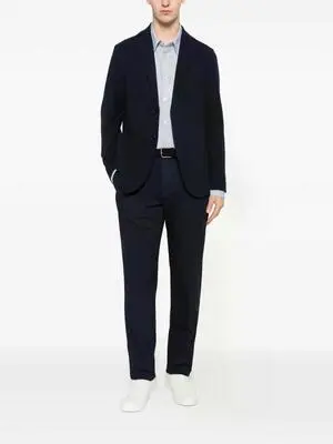 Incotex Elasticated Trousers - Blue