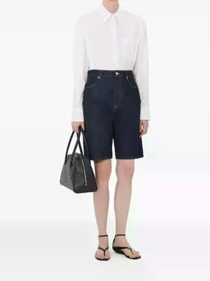 Loulou De Saison Five-pocket Denim Shorts - Blue