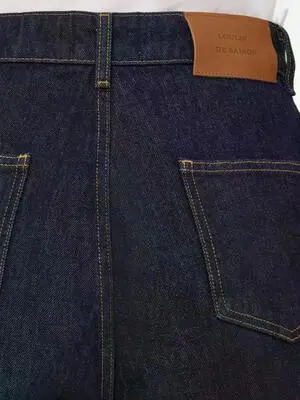 Loulou De Saison Five-pocket Denim Shorts - Blue