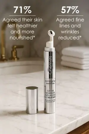 SKIN CHEMISTS Caviar Advanced Anti-ageing Eye Treatment 15ml For Loss Of Firmness