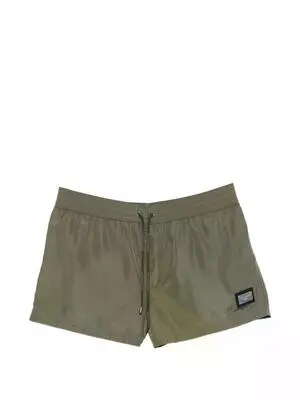 Dolce & Gabbana Logo Drawstring Swim Shorts