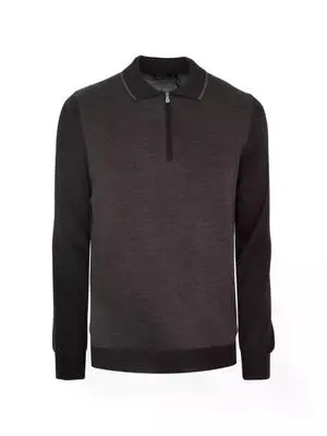 BARBA NAPOLI Zip Polo Knitwear