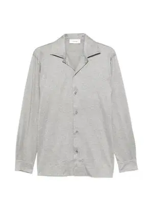 LARDINI Buttoned Long-sleeve Shirt