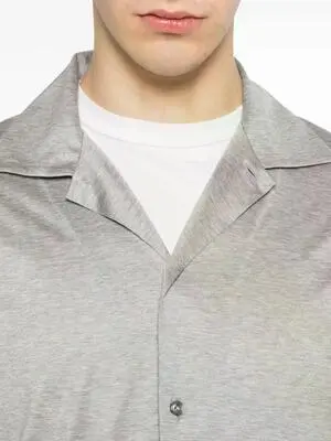 LARDINI Buttoned Long-sleeve Shirt
