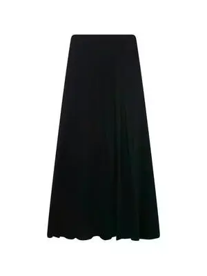 Max Mara Scallop-hem A-line Skirt - Blue