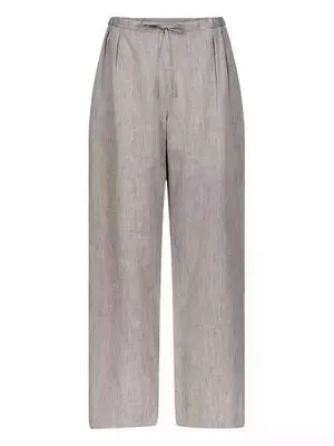 Loulou De Saison Clark Pleated Drawstring Trousers