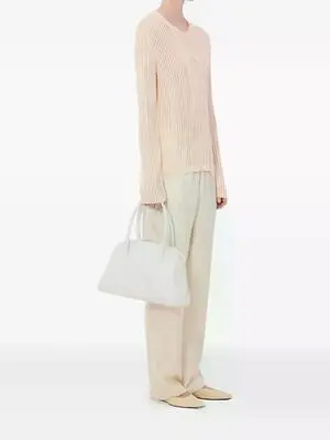 Loulou De Saison Hedora Semi-sheer Ribbed Jumper