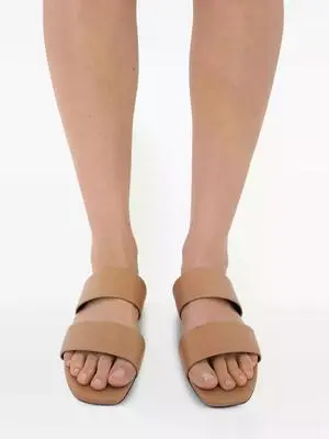 Loulou De Saison Kairo Top-strap Flat Sandals - Neutrals