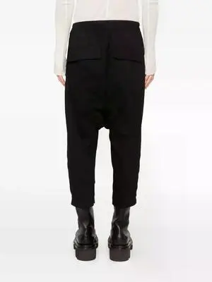 Rick Owens Drawstring Cropped Trousers