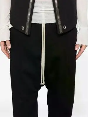 Rick Owens Drawstring Cropped Trousers