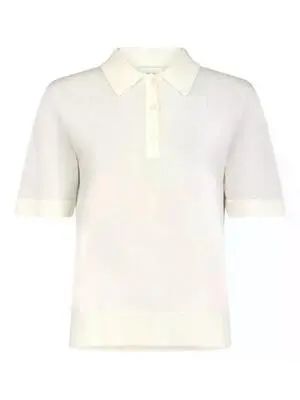 Loulou De Saison Migo Ribbed Polo Shirt