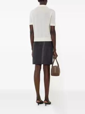 Loulou De Saison Migo Ribbed Polo Shirt