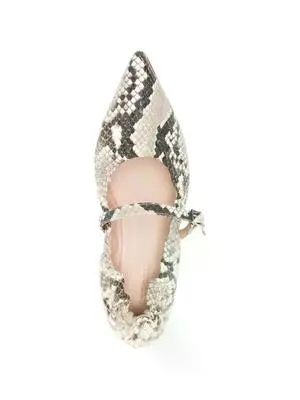 P.a.r.o.s.h Pointed-toe Ballerina Shoes