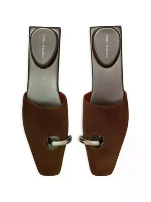 Tory Burch Pierced Mules