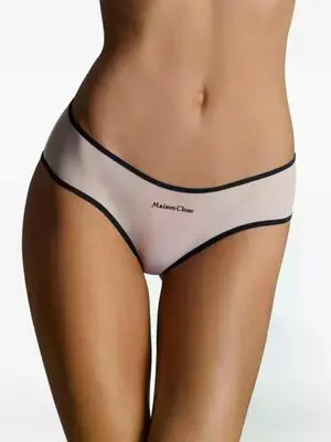 MAISON CLOSE La Parisienne Hipster Briefs - Neutrals