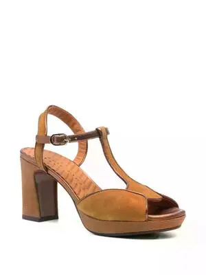 Chie Mihara Keduni T-strap Leather Sandals