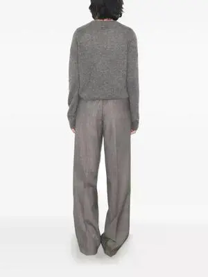Tory Burch Wool Relaxed-fit Pants