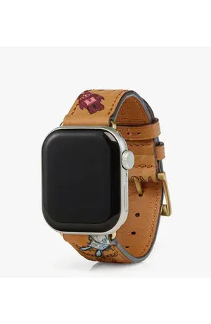 Mcm 38-41mm Apple Watch Band - Cognac