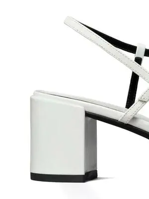Tory Burch Gigi Heeled Sandals - White