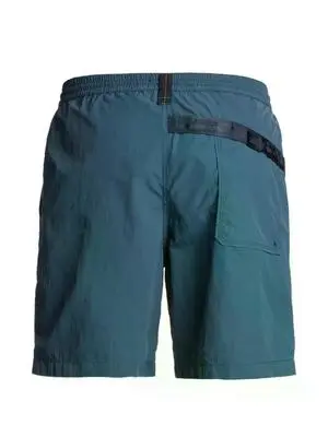 PARAJUMPERS Logo-patch Swim Shorts - Blue