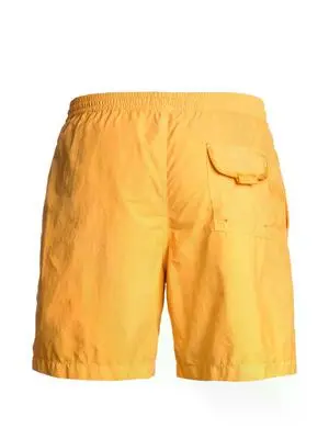 PARAJUMPERS Logo-patch Swim Shorts - Yellow