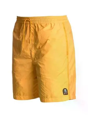 PARAJUMPERS Logo-patch Swim Shorts - Yellow