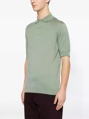 LARDINI Buttoned Polo Shirt
